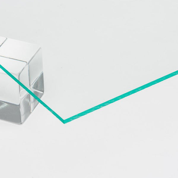 Acrylic Sheet, Transparent Clear w/ Green Edge, "Glass Green" (#3030 ...