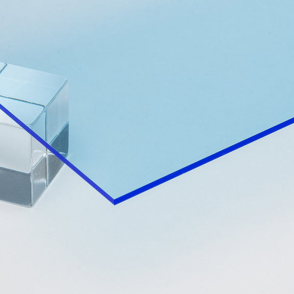 Acrylic Sheet, Florescent Blue, Transparent (#9092) – MakerKraft